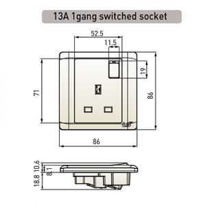 13A Switched Socket – Sun Power